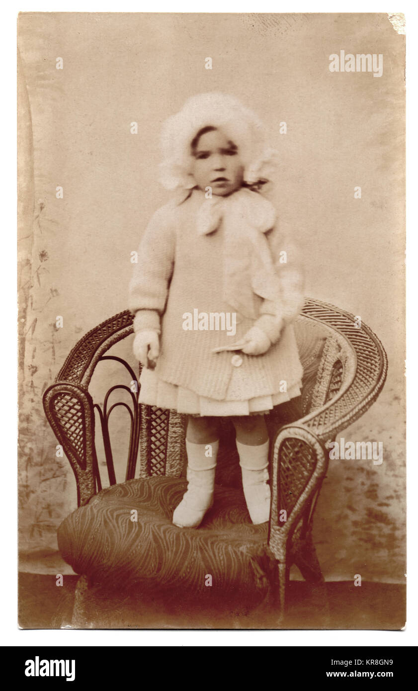 Beryl Edith Alice Johnson. On the reverse is written: "Beryl, 2 years 9 ...