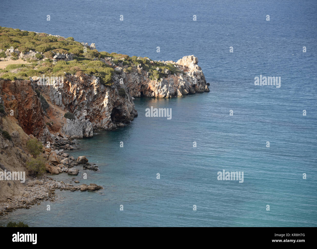 north coast of crete Stock Photo - Alamy