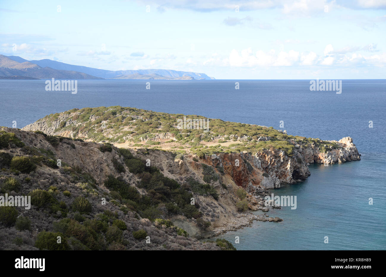 north coast of crete Stock Photo - Alamy