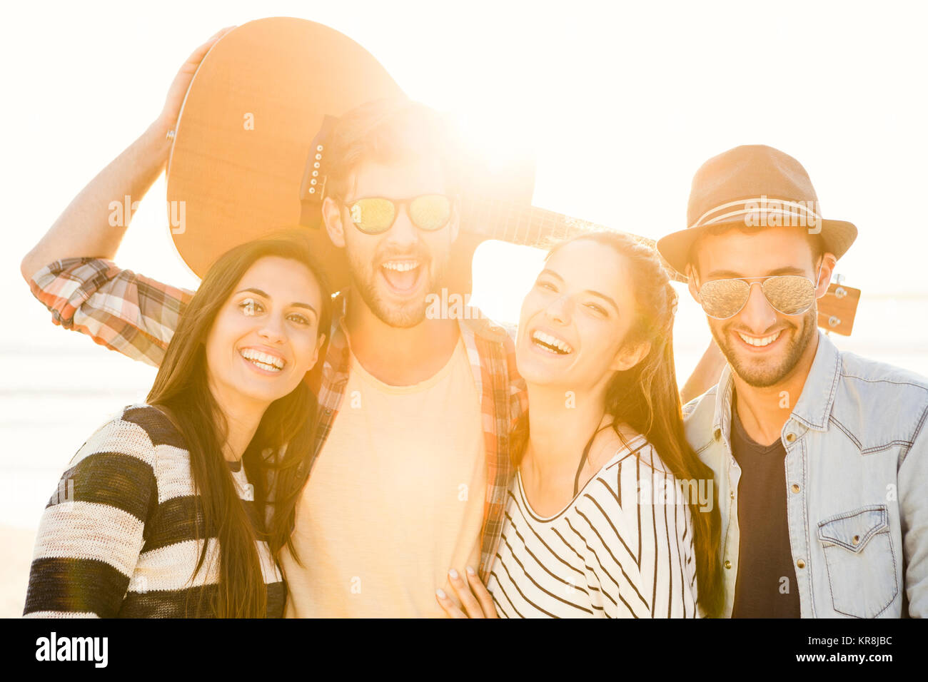 The best summer is with friends Stock Photo - Alamy