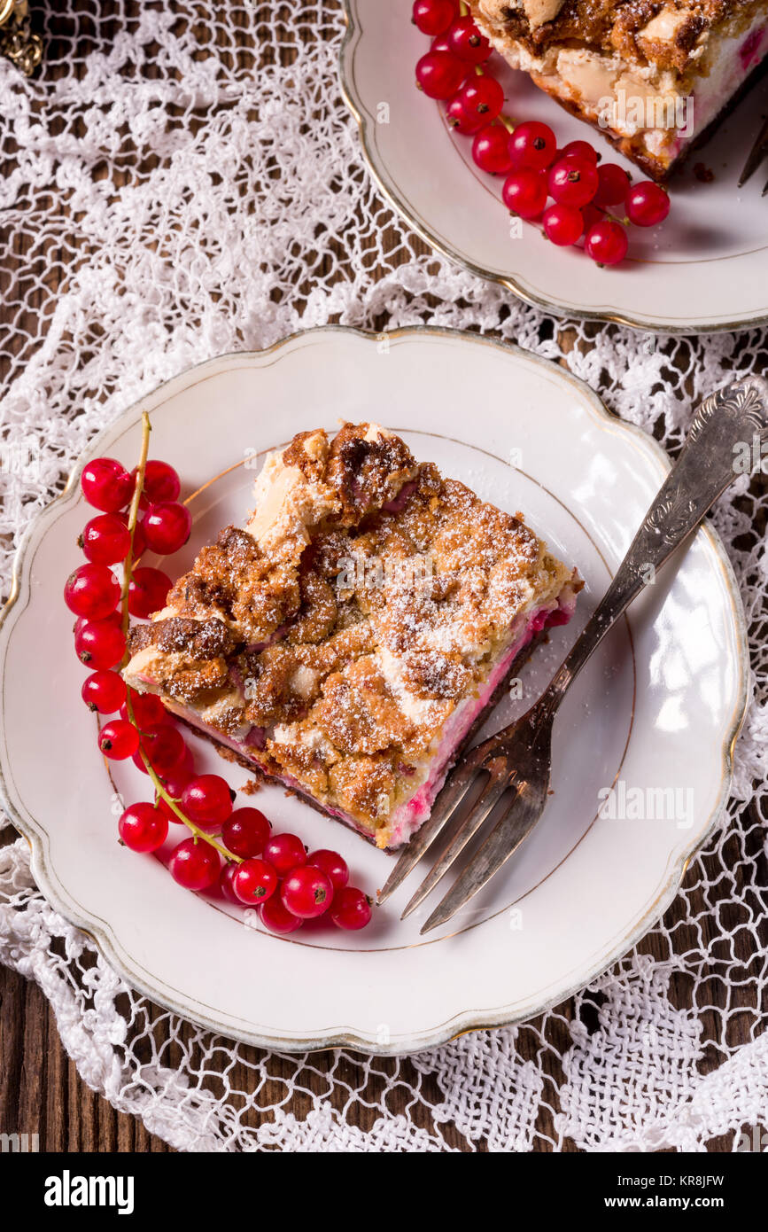summer currant cake Stock Photo - Alamy