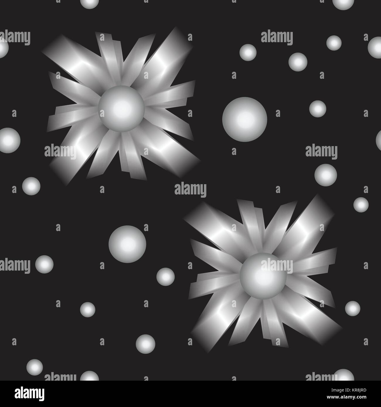 Silver pearls hi-res stock photography and images - Alamy