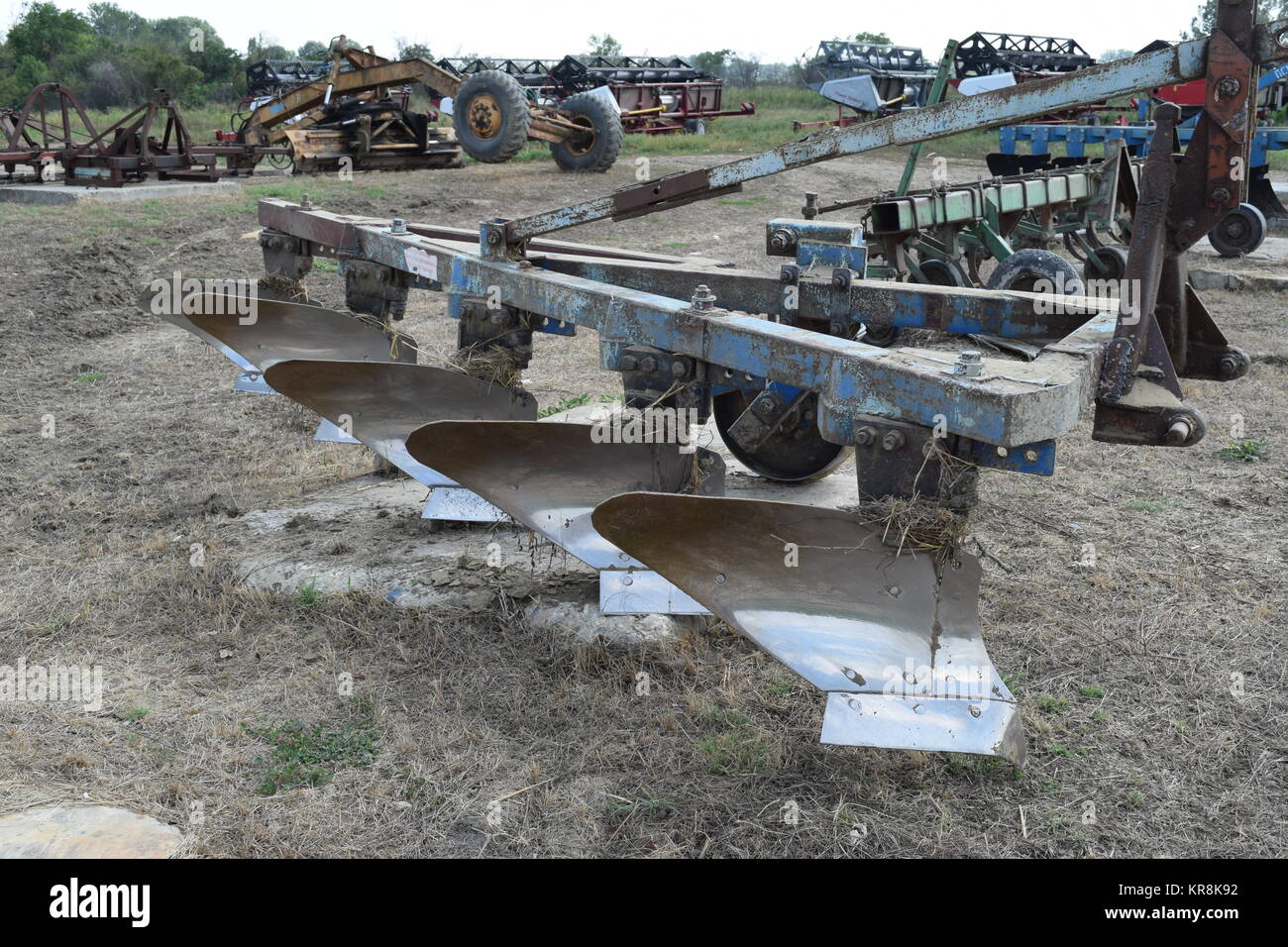 Trailer Hitch for tractors and combines Stock Photo - Alamy