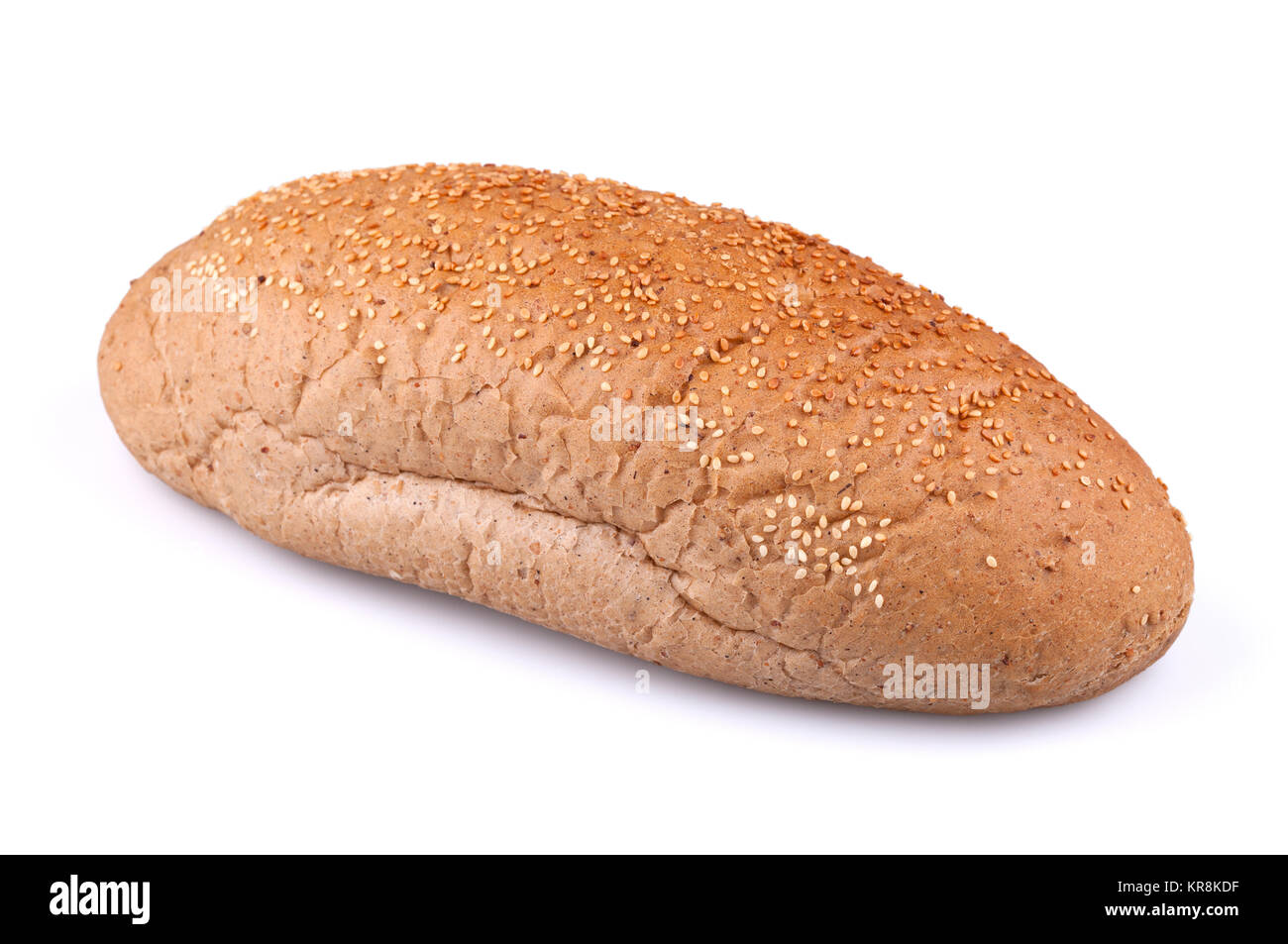 Loaf of bread with sesame seeds Stock Photo - Alamy