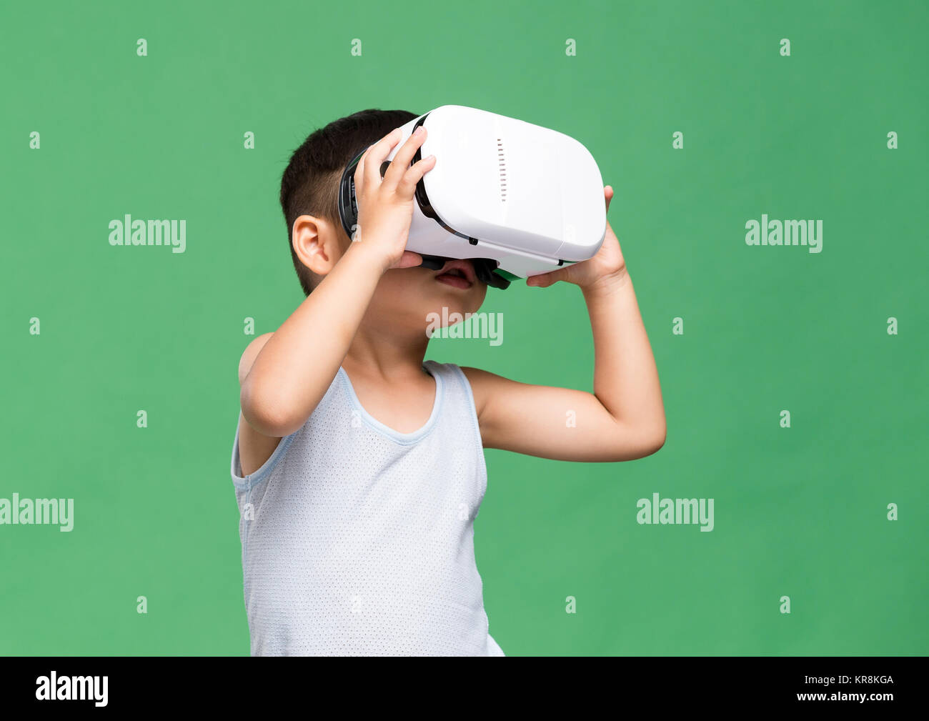 Asian Boy Playing Vr Game High Resolution Stock Photography and Images ...