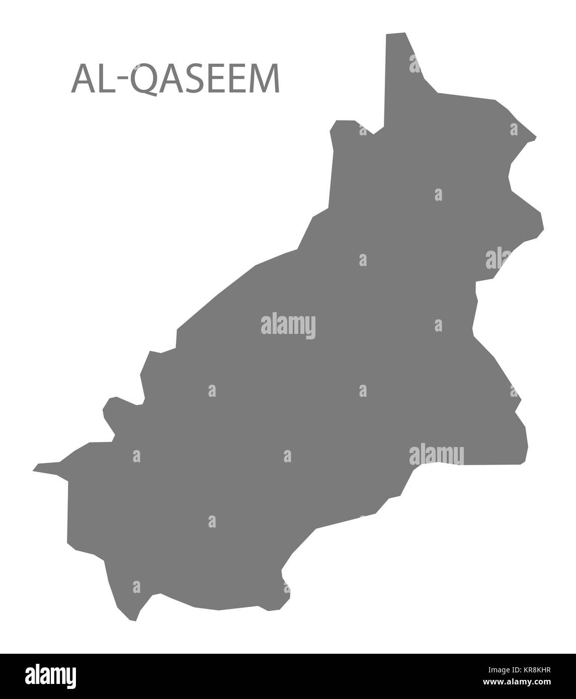 Saudi arabia simple map Black and White Stock Photos & Images - Alamy