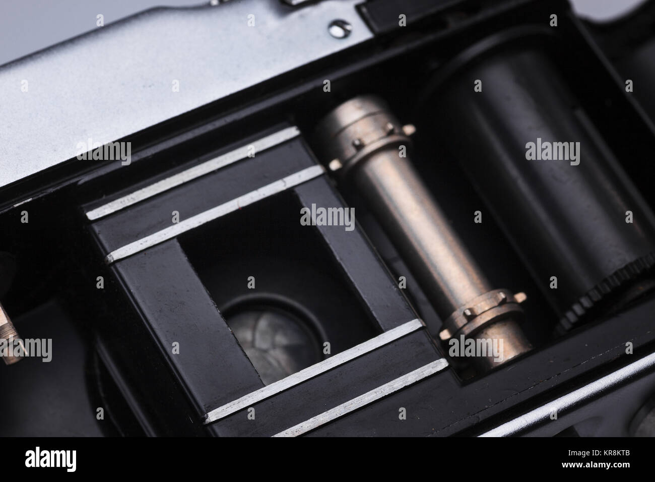 Closeup of old retro film camera lens Stock Photo - Alamy