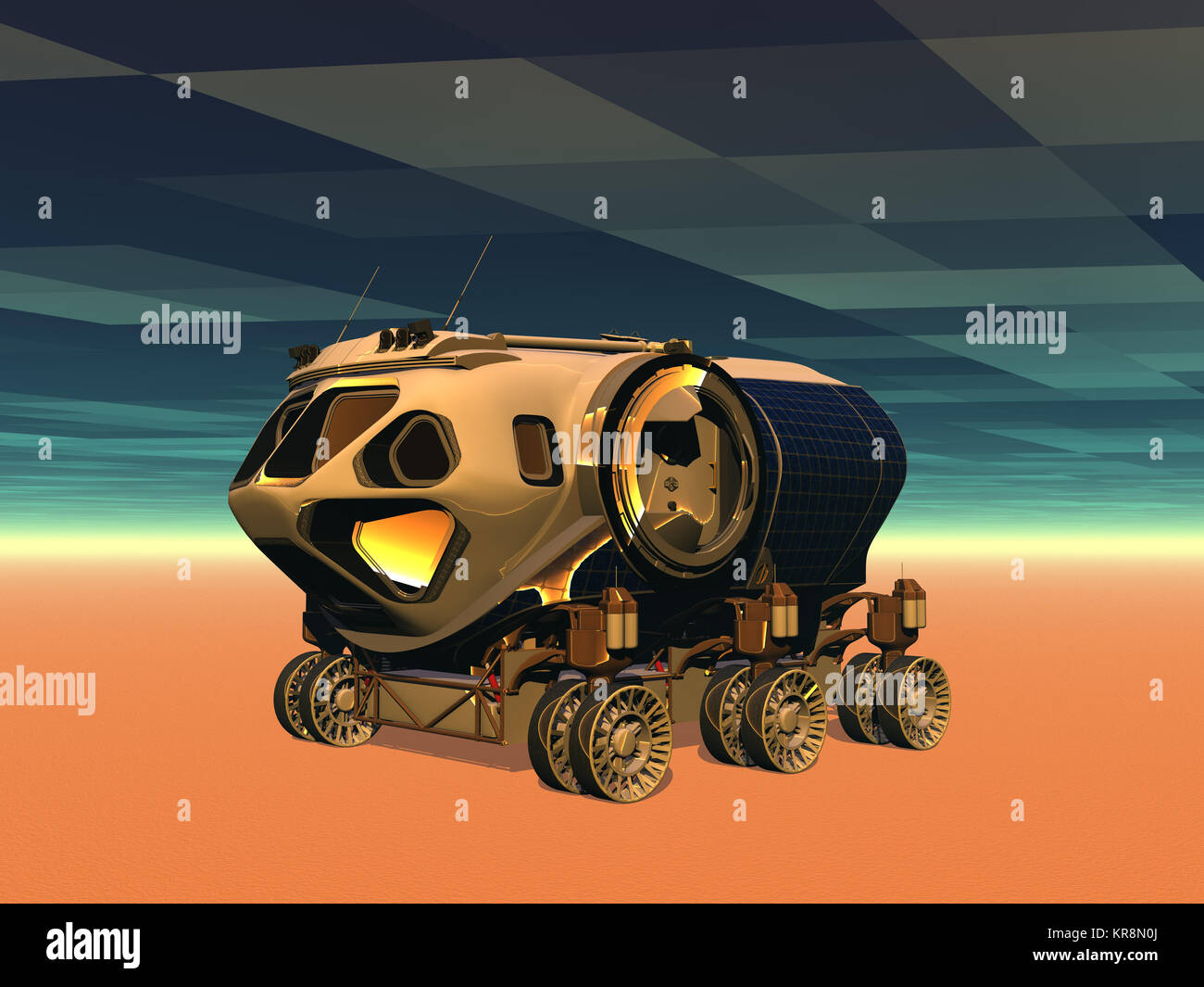planetary rover in all Stock Photo - Alamy