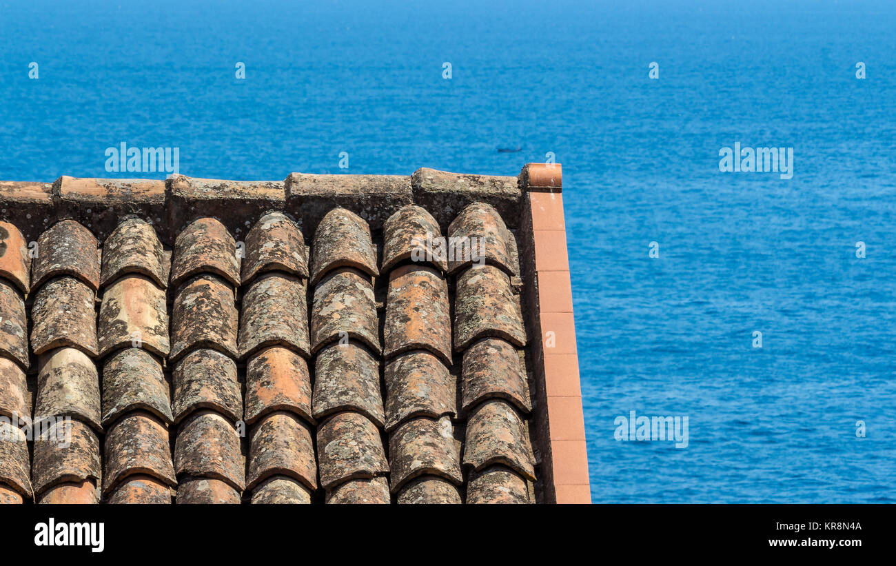 the ancient roof Stock Photo - Alamy