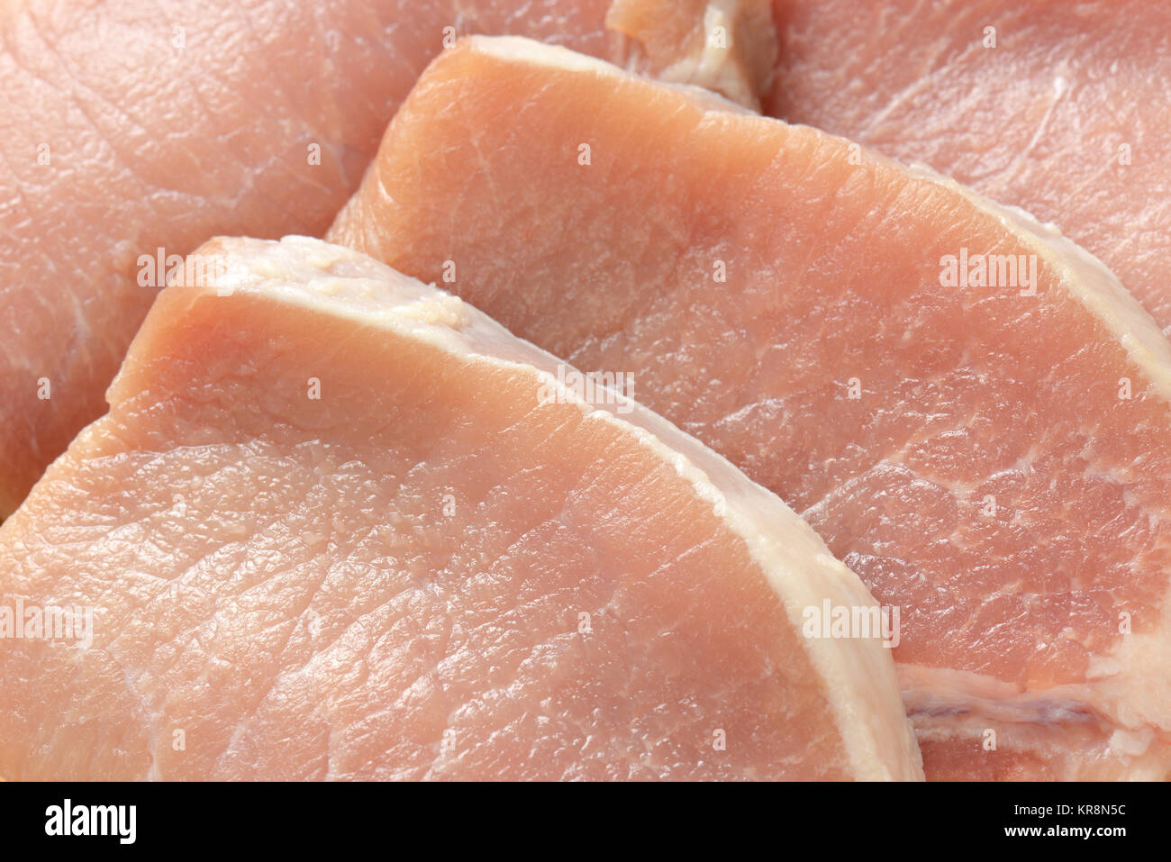 boneless pork loin chops Stock Photo - Alamy