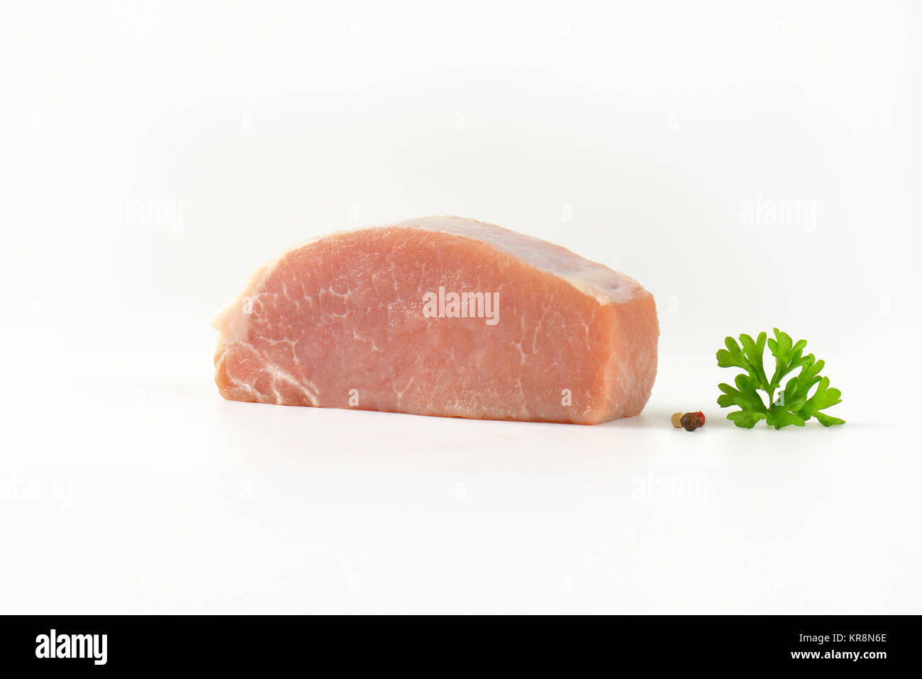 Fresh pork loin Stock Photo - Alamy