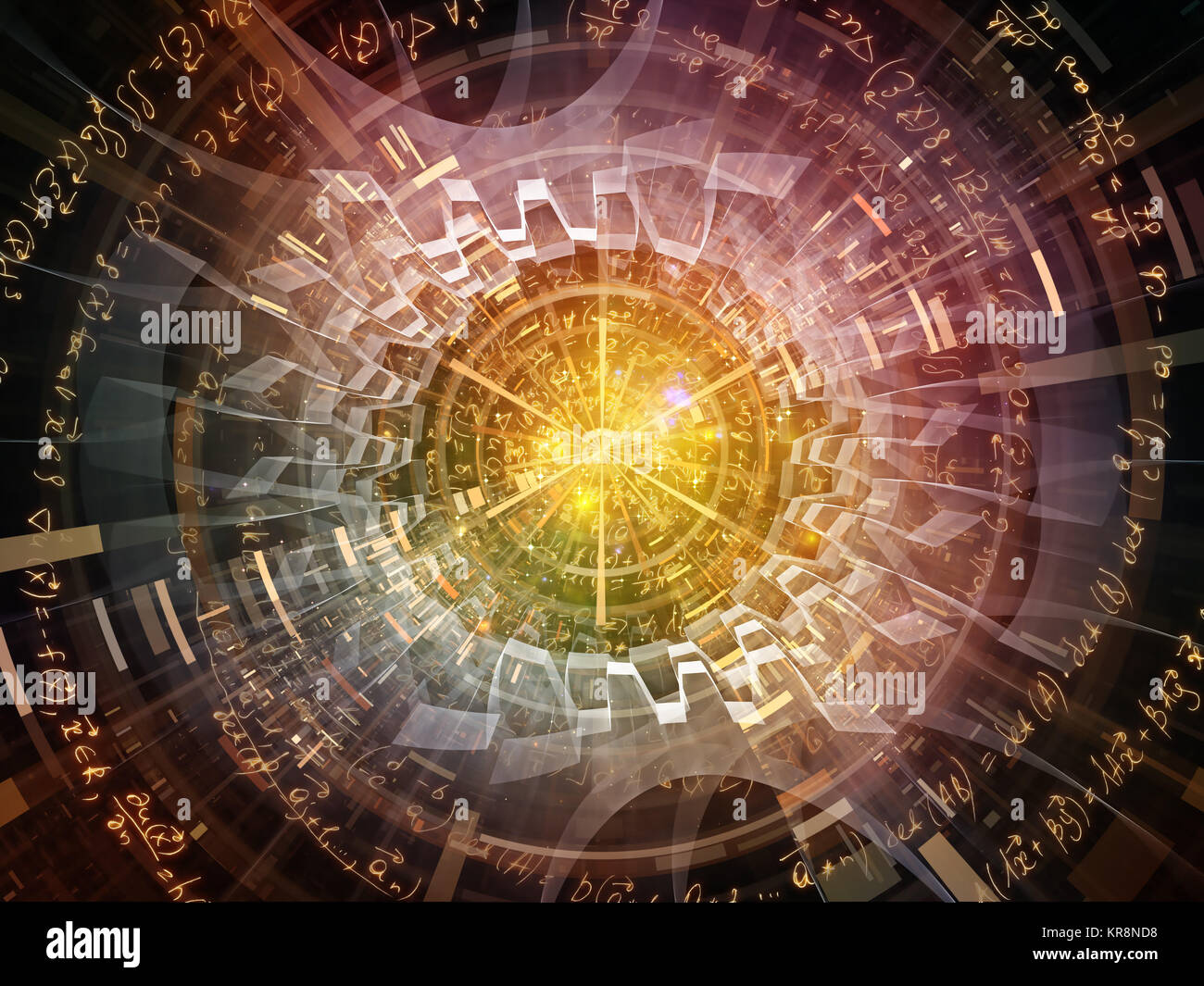 Vision of Central Processing Stock Photo - Alamy
