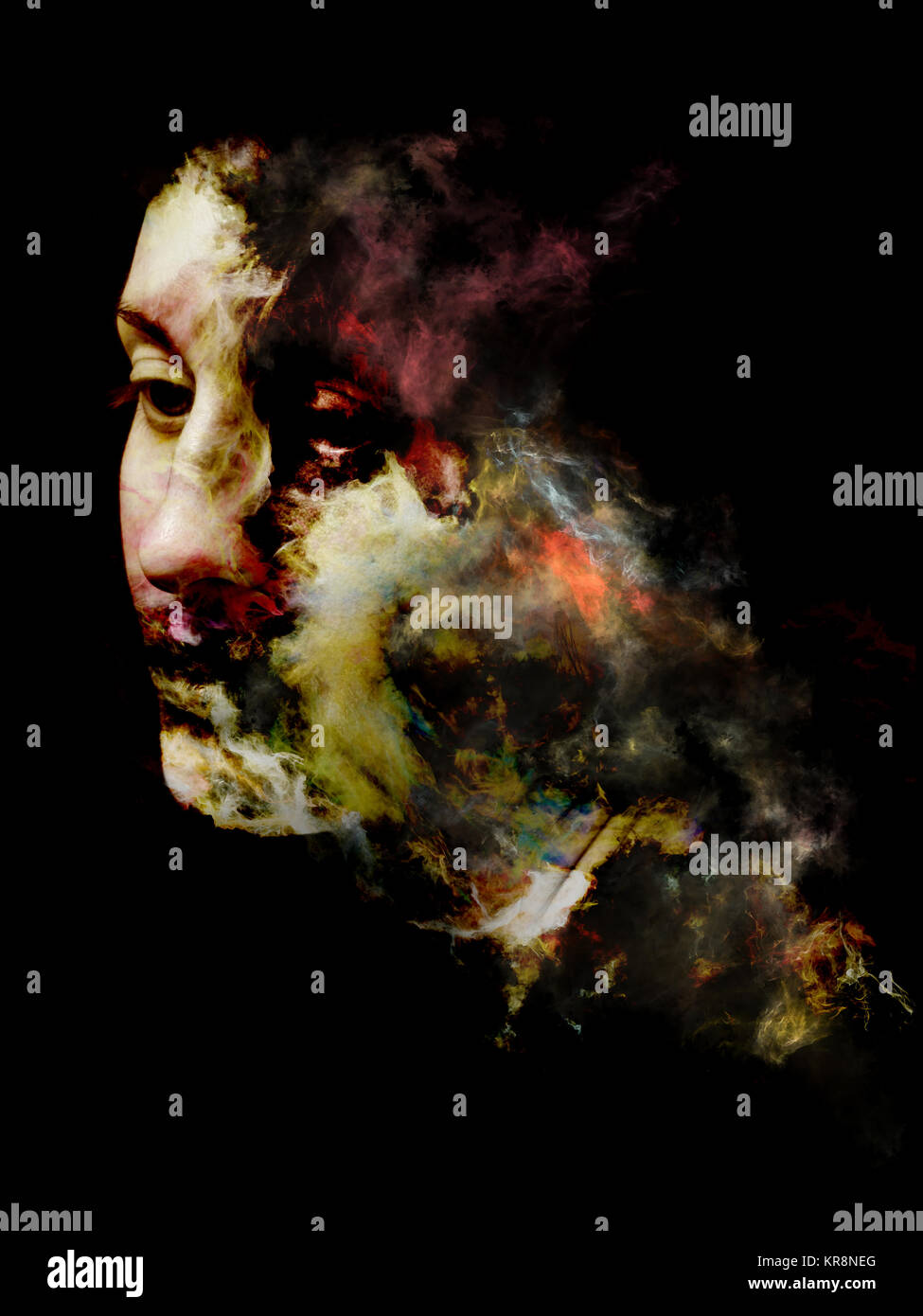 Energy of Your Shadow Stock Photo - Alamy