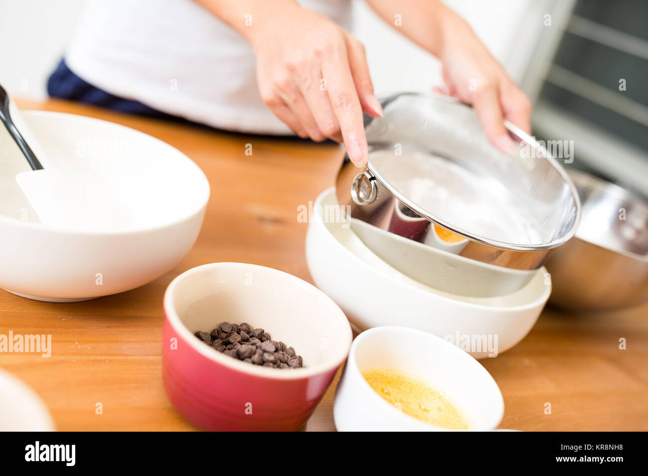 Baking cookies at home Stock Photo - Alamy
