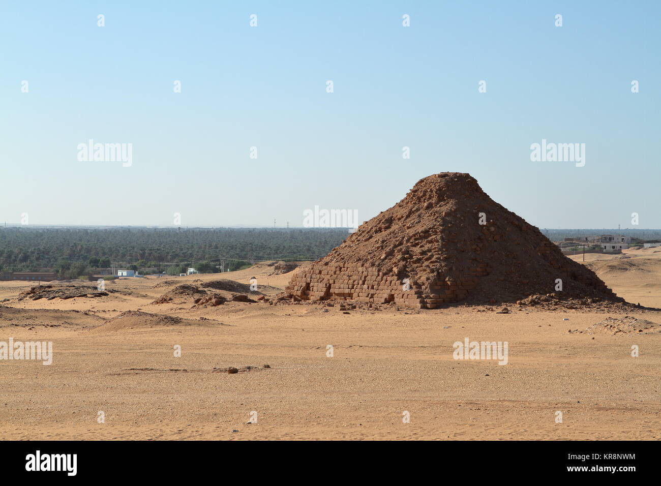the pyramids of jebel barkal in sudan Stock Photo - Alamy
