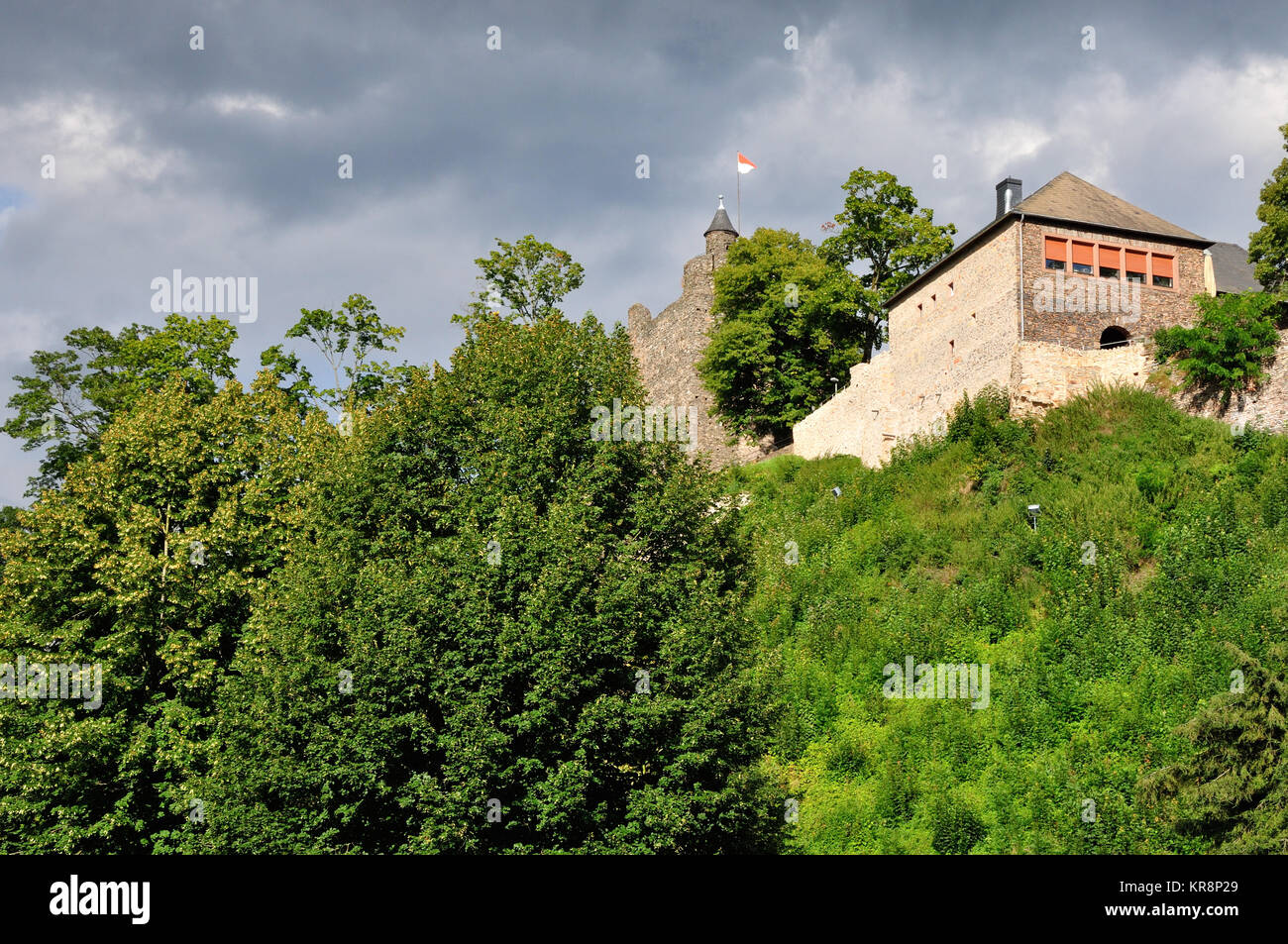 Castle ruin saarburg hi-res stock photography and images - Alamy