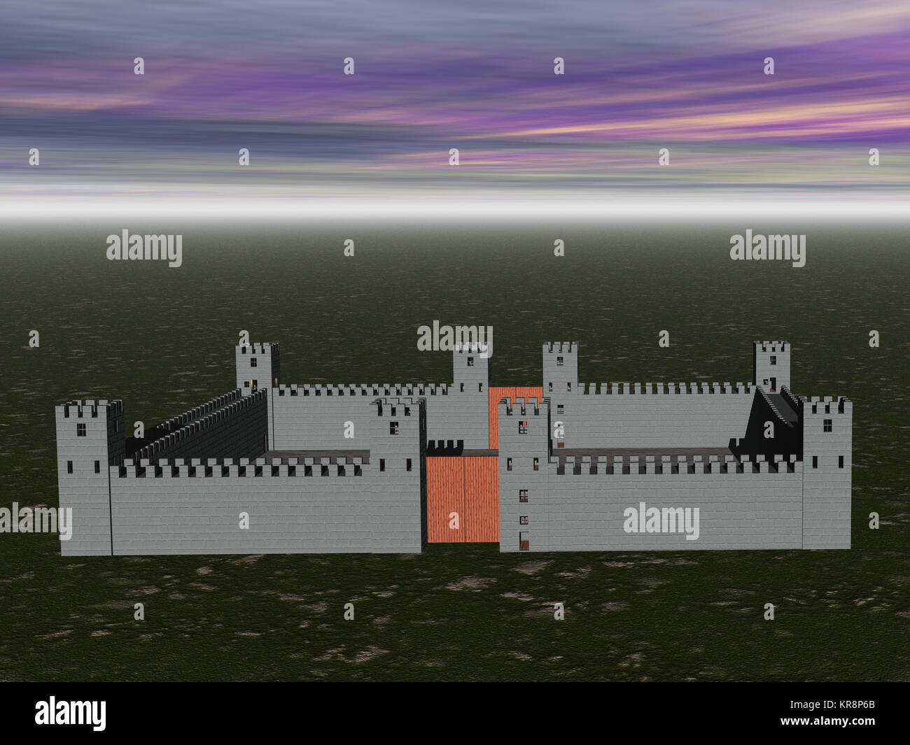 castle complex free Stock Photo - Alamy