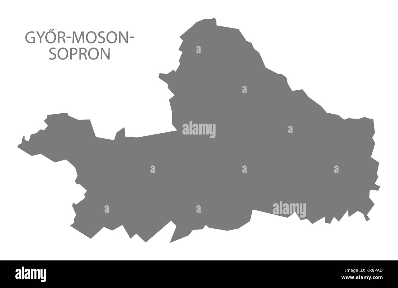 Map of gyor Black and White Stock Photos & Images - Alamy