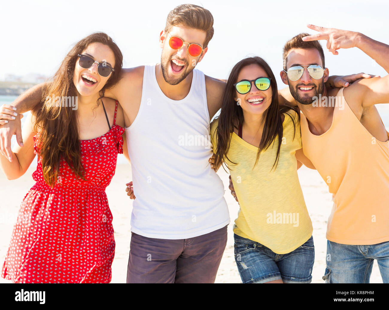 A summer between friends Stock Photo - Alamy