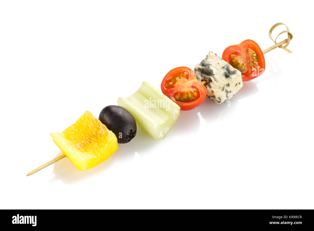 Delicious buffet, settee on white background Stock Photo - Alamy