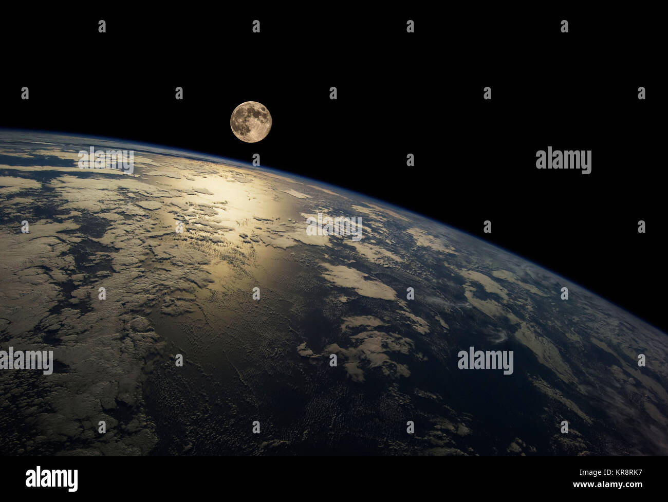 Earth from space Stock Photo - Alamy