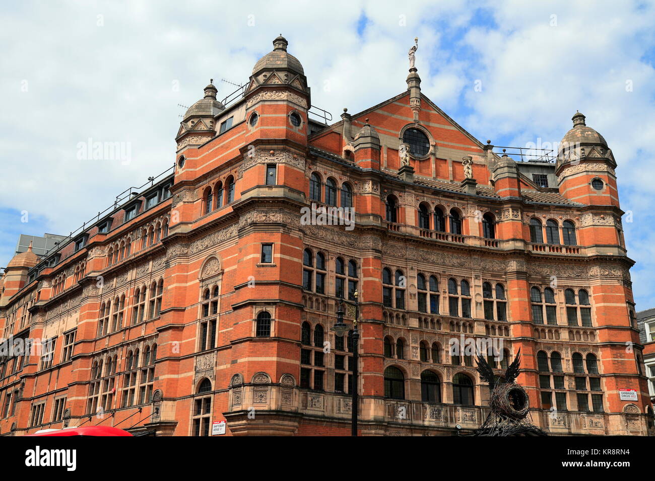 Exterior of a large victorian building in London, England, UK Stock ...