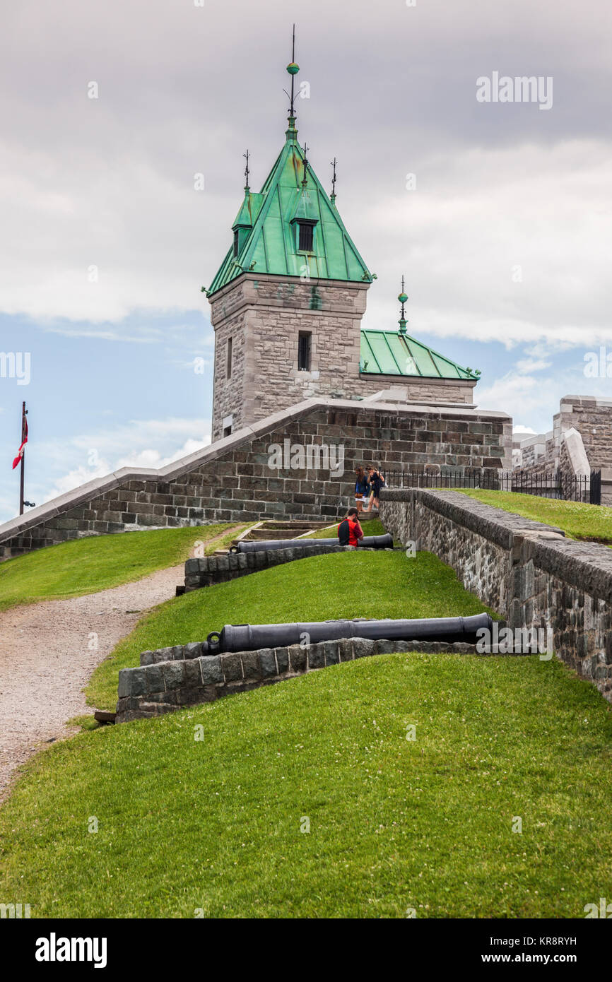 Canada, Quebec, Quebec City, Citadel on hill Stock Photo - Alamy
