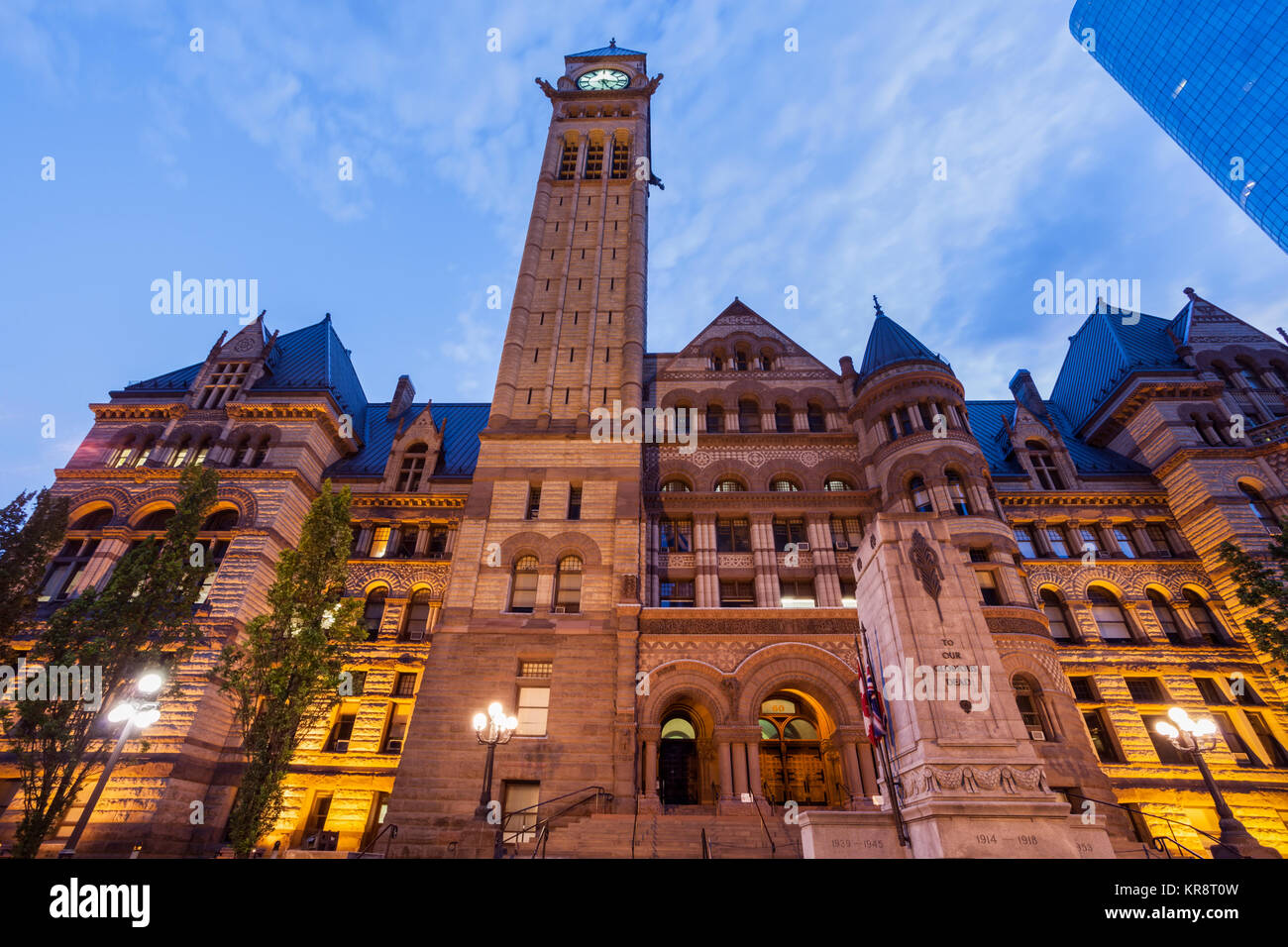 Canada, Ontario, Toronto, Old City Hall at dusk Stock Photo - Alamy
