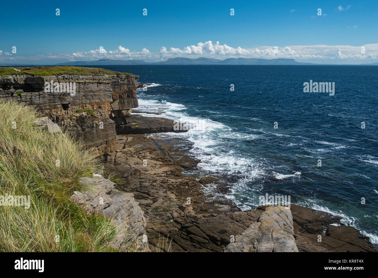 Ireland, Donegal County, Muckross Head, Cliffs and sea Stock Photo - Alamy