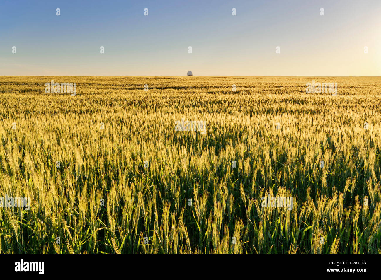 Ukraine, Dnepropetrovsk region, Dnepropetrovsk city, Clear sky over ...