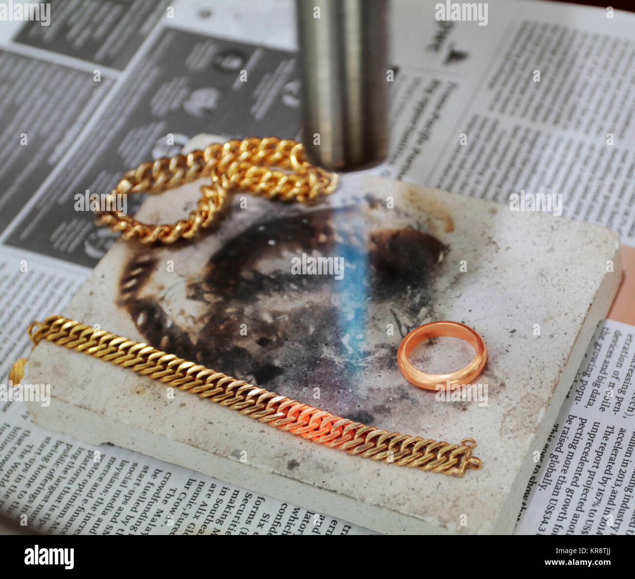 Heating gold hi-res stock photography and images - Alamy