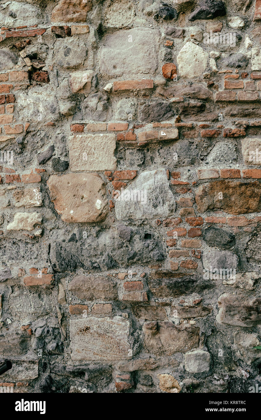 Worn brick wall Stock Photo - Alamy