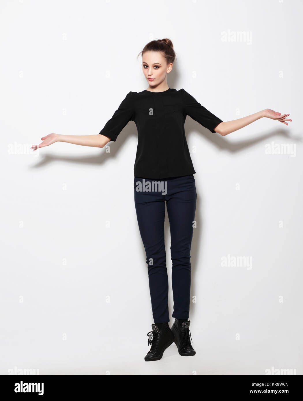 Portrait in full growth Stock Photo - Alamy