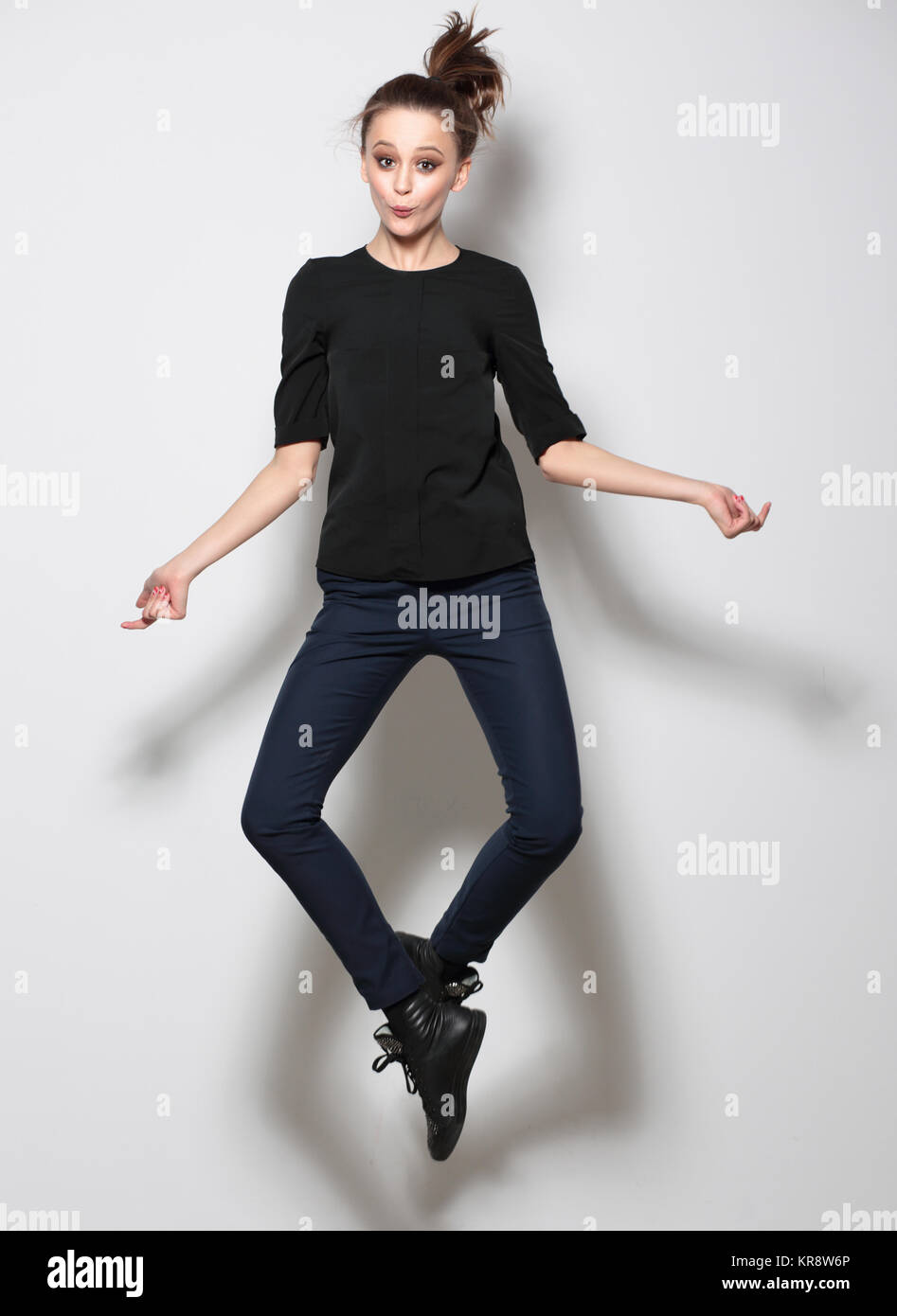 Portrait in full growth Stock Photo - Alamy