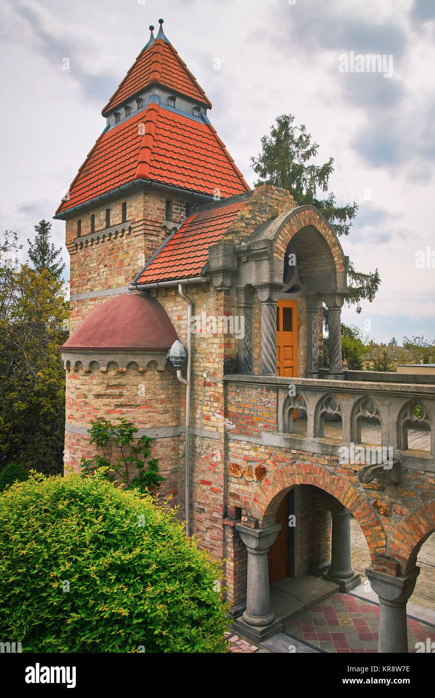 Tower of the Castle Stock Photo - Alamy