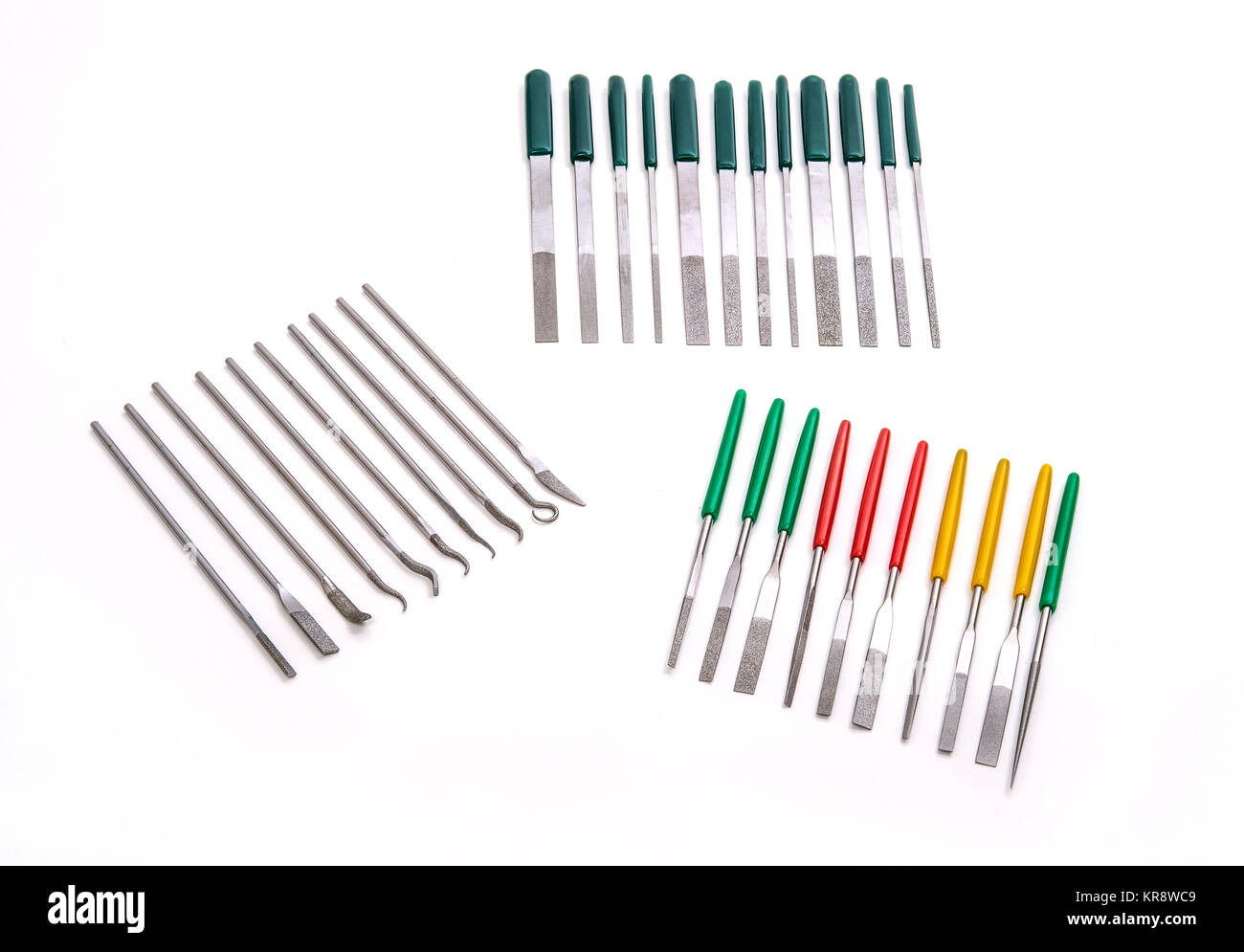 Needle Mini Diamond File Sharpening Set Stock Photo - Alamy