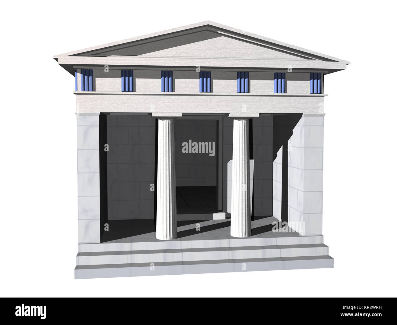 greek temple vacated Stock Photo - Alamy