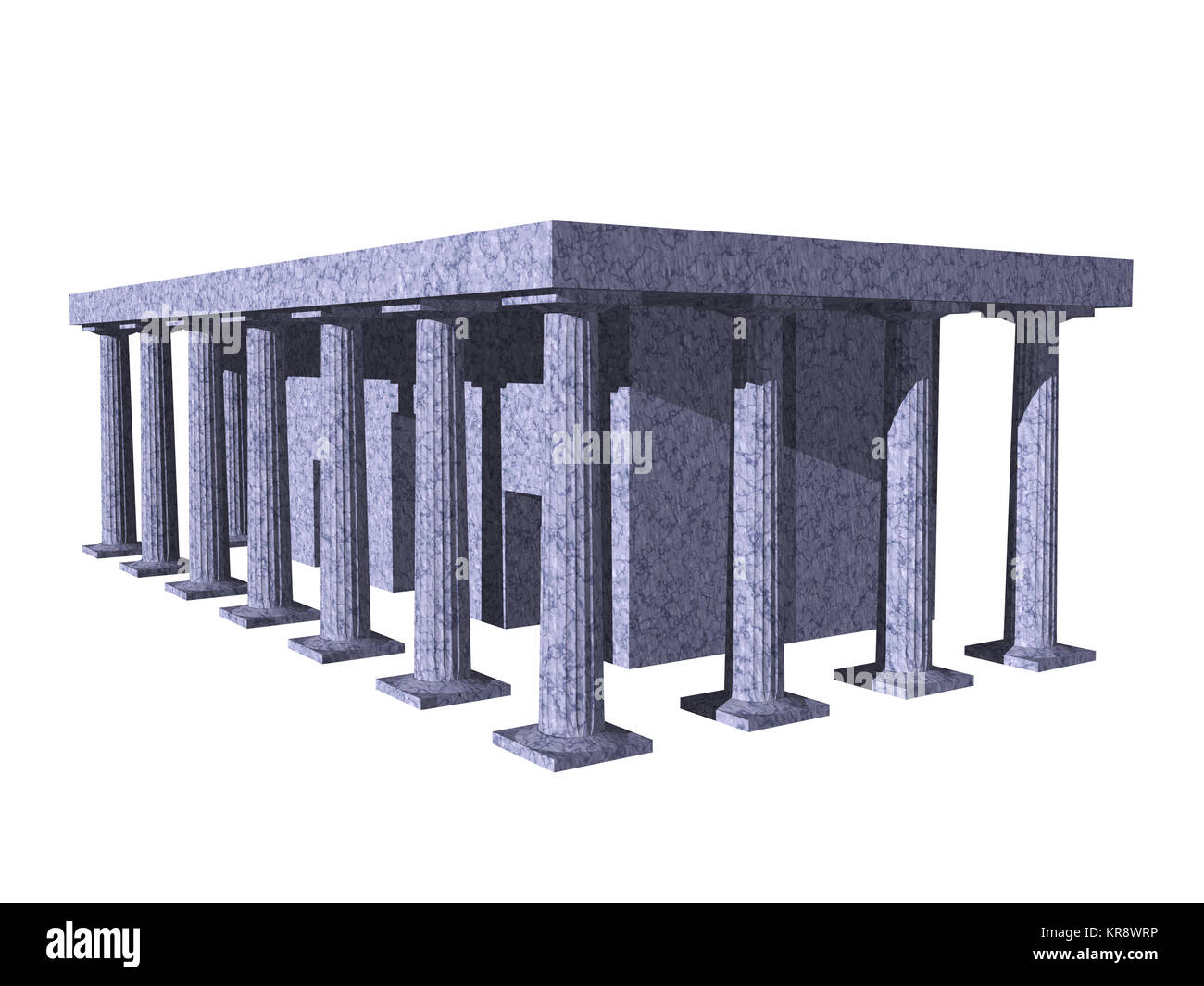 greek temple vacated Stock Photo - Alamy