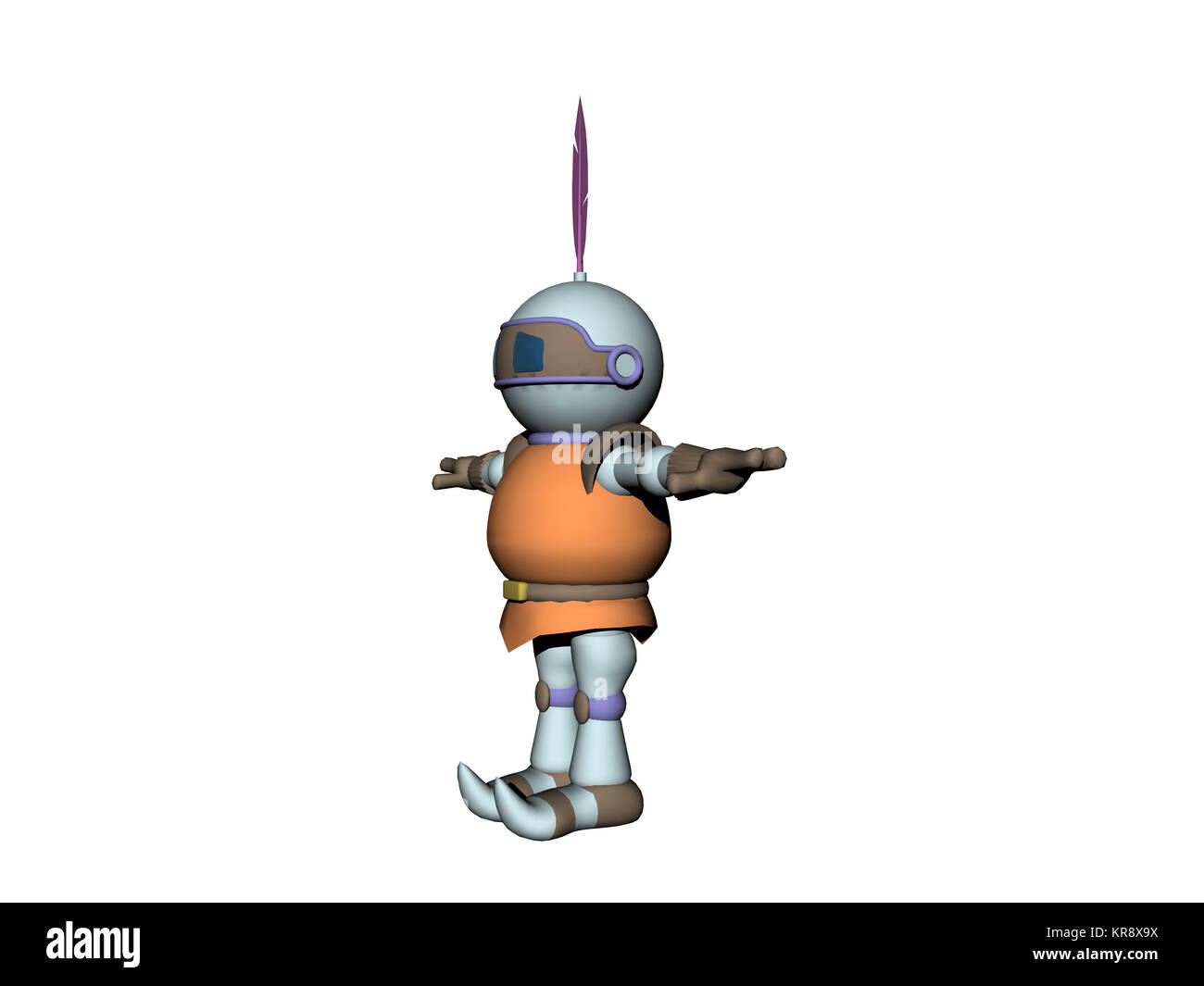 Little Knight in Armor Released Stock Photo - Alamy