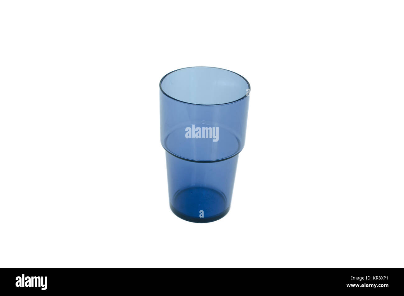 glass blue plastic Stock Photo - Alamy