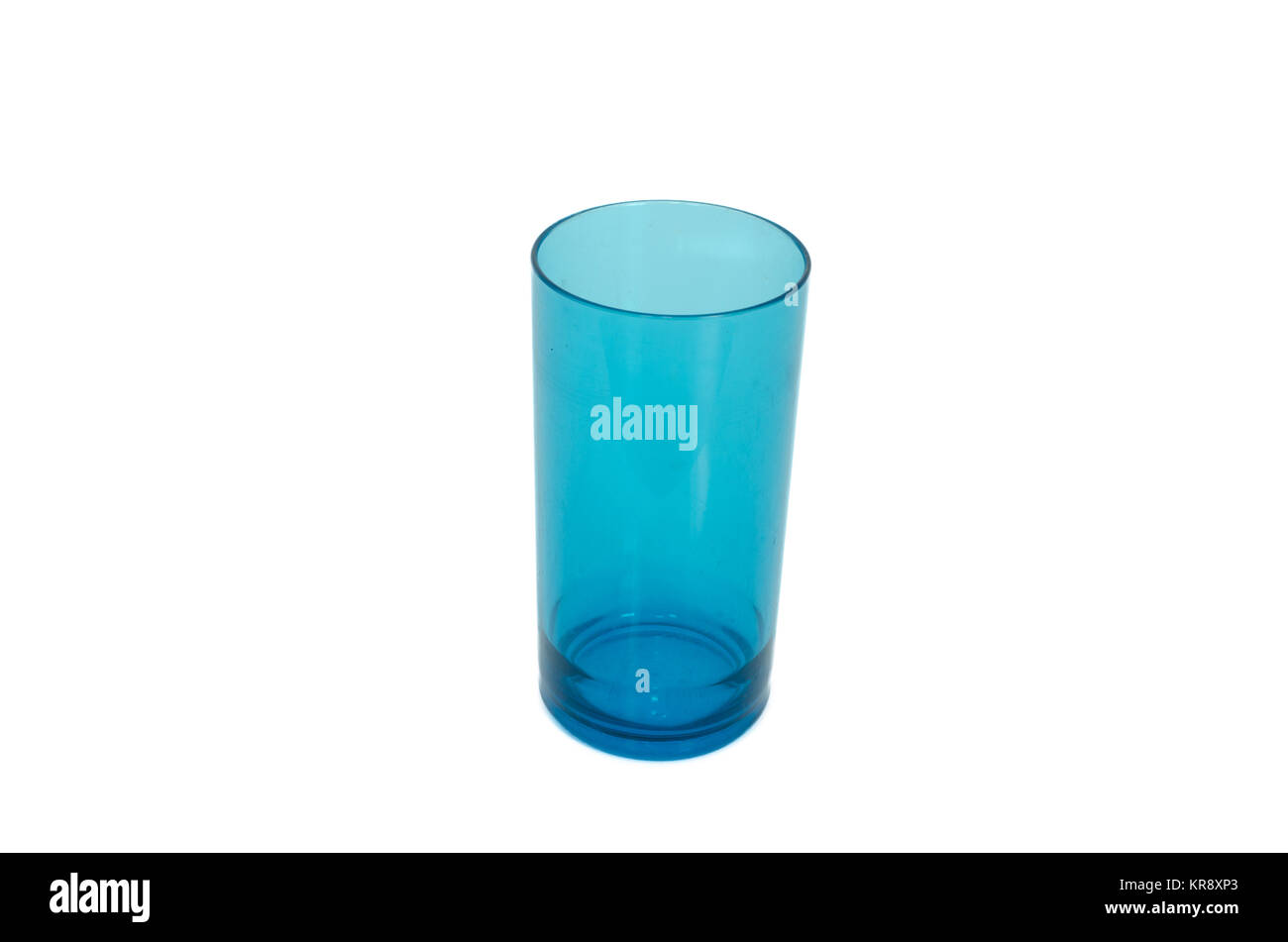 glass blue plastic Stock Photo - Alamy