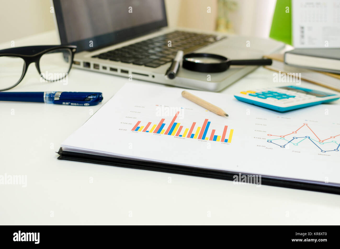 business analysis chart Stock Photo - Alamy