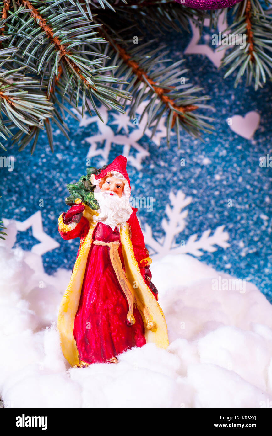 Christmas background for the cover of the notebook Postcards with Santa ...