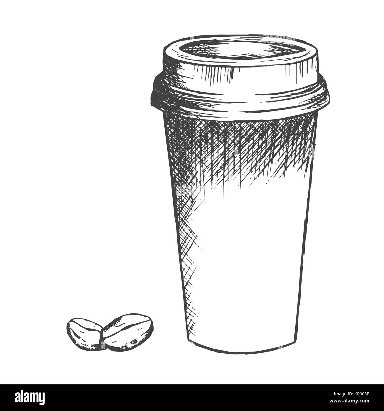 Sketch restaurant cafe Black and White Stock Photos & Images - Alamy