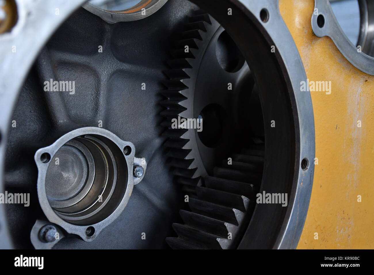 look in the engine Stock Photo - Alamy