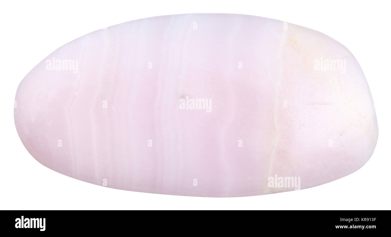 tumbled pink mangano calcite mineral stone Stock Photo - Alamy