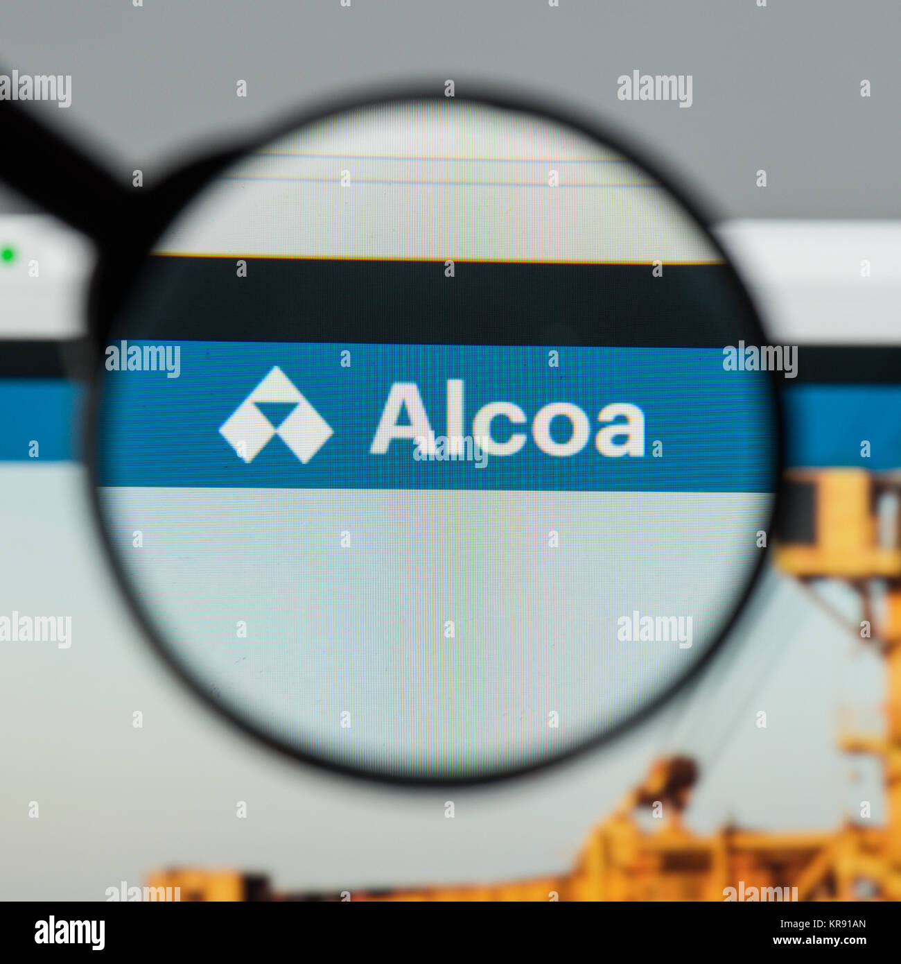 Alcoa logo hi-res stock photography and images - Alamy