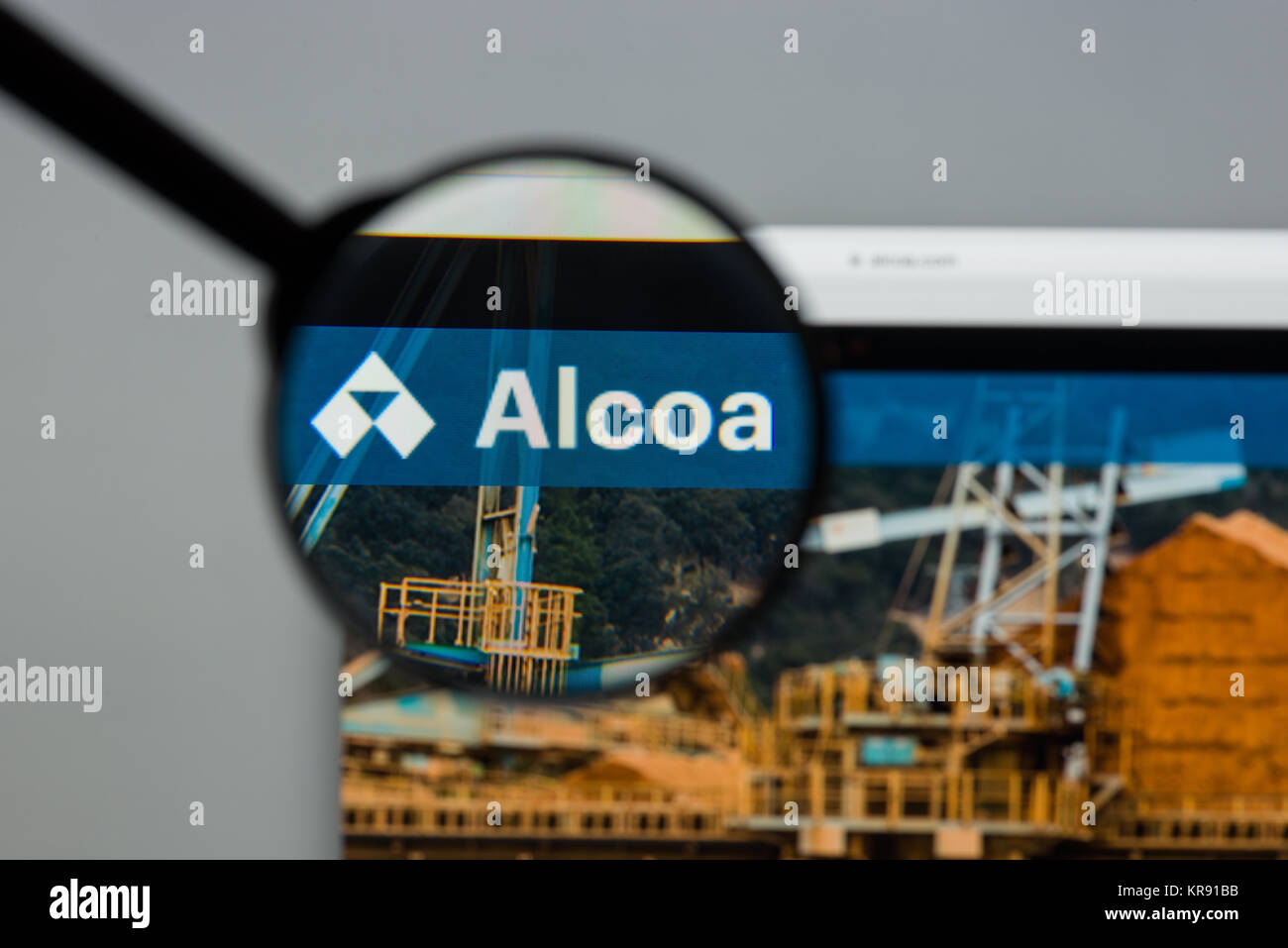 Alcoa logo hi-res stock photography and images - Alamy