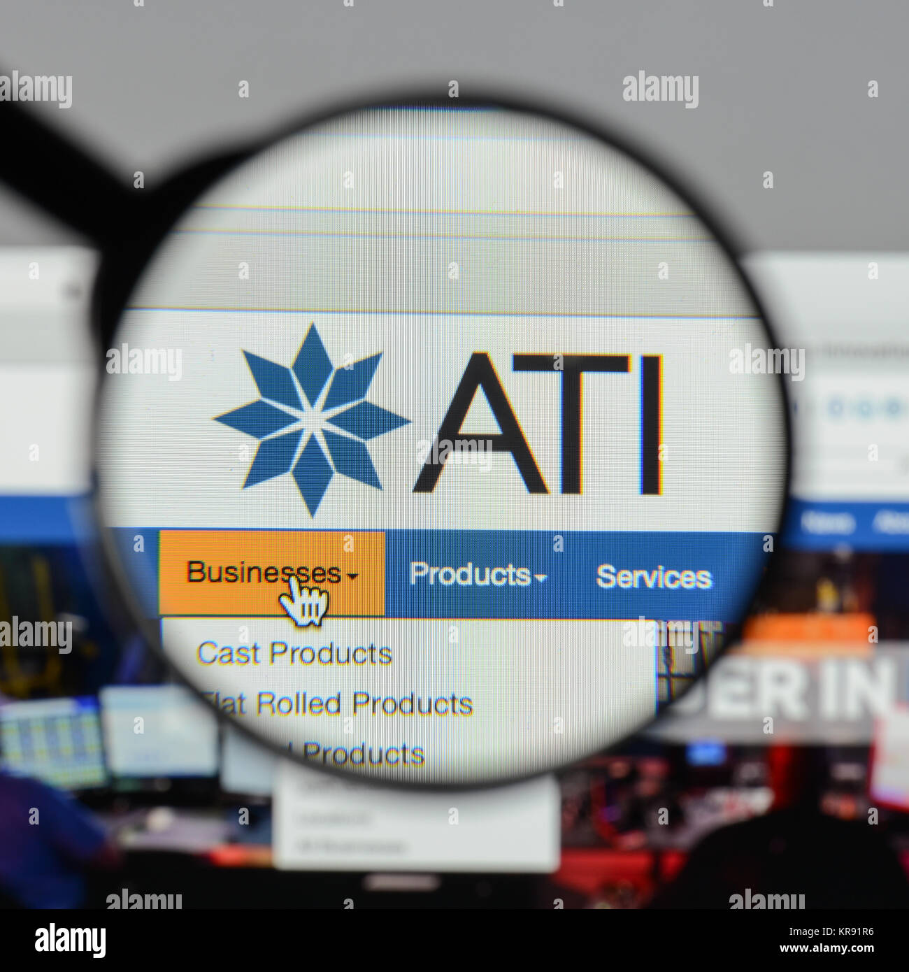 Ati business logo hi-res stock photography and images - Alamy