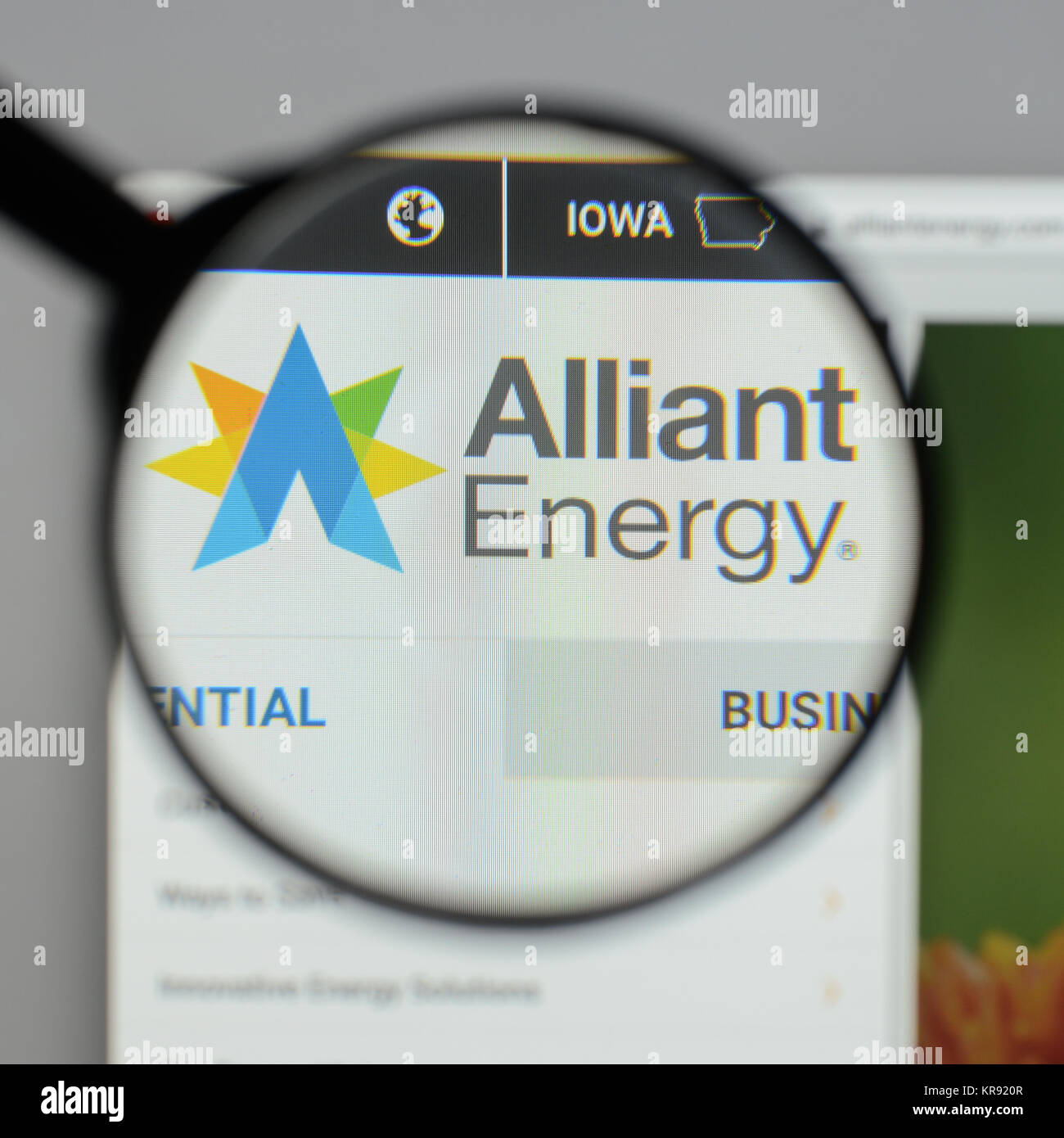 Alliant logo hi-res stock photography and images - Alamy